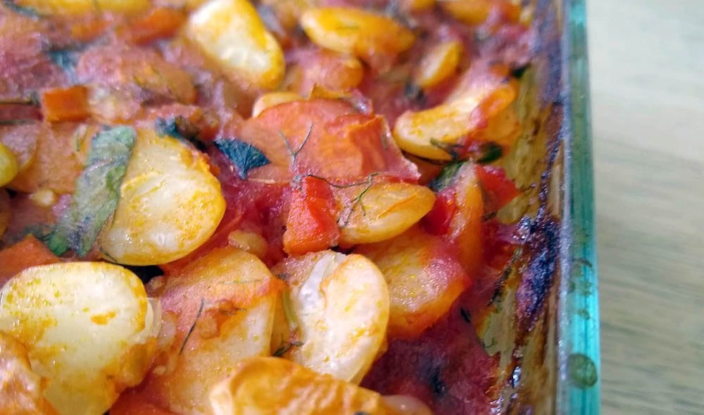 Baked Lima Beans - Bowl of Yum